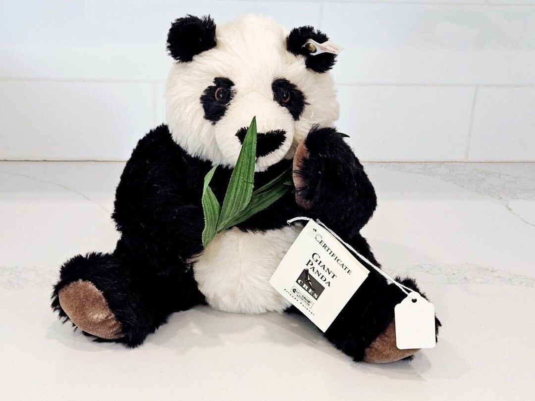 Steiff Giant Panda CRES Plush: Limited Edition Collectible, Made in ...
