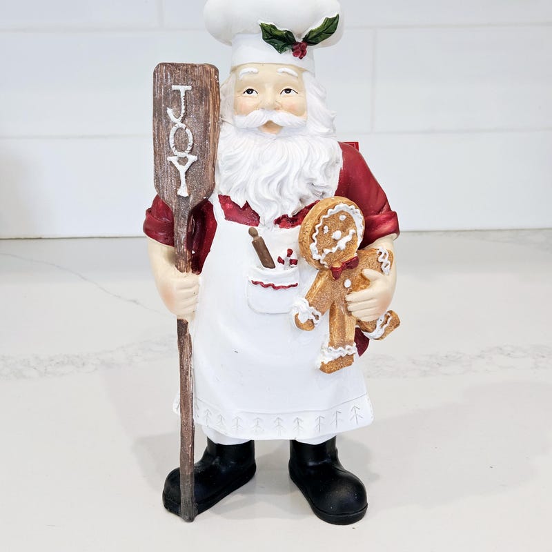 Baking Santa Figurines - Etsy