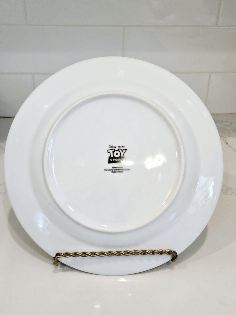 Toy Story Plate 10.5 Inch Disney Pixar Sketch Style Dinnerware Woody ...
