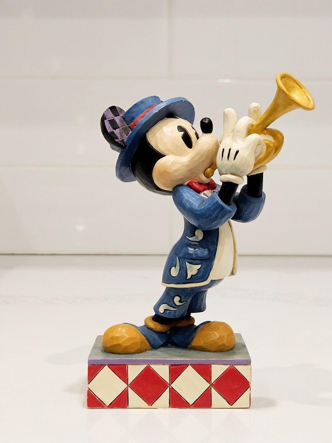 Disney Traditions Jim Shore bugle Boy Mickey Mouse Figurine 4050385 ...