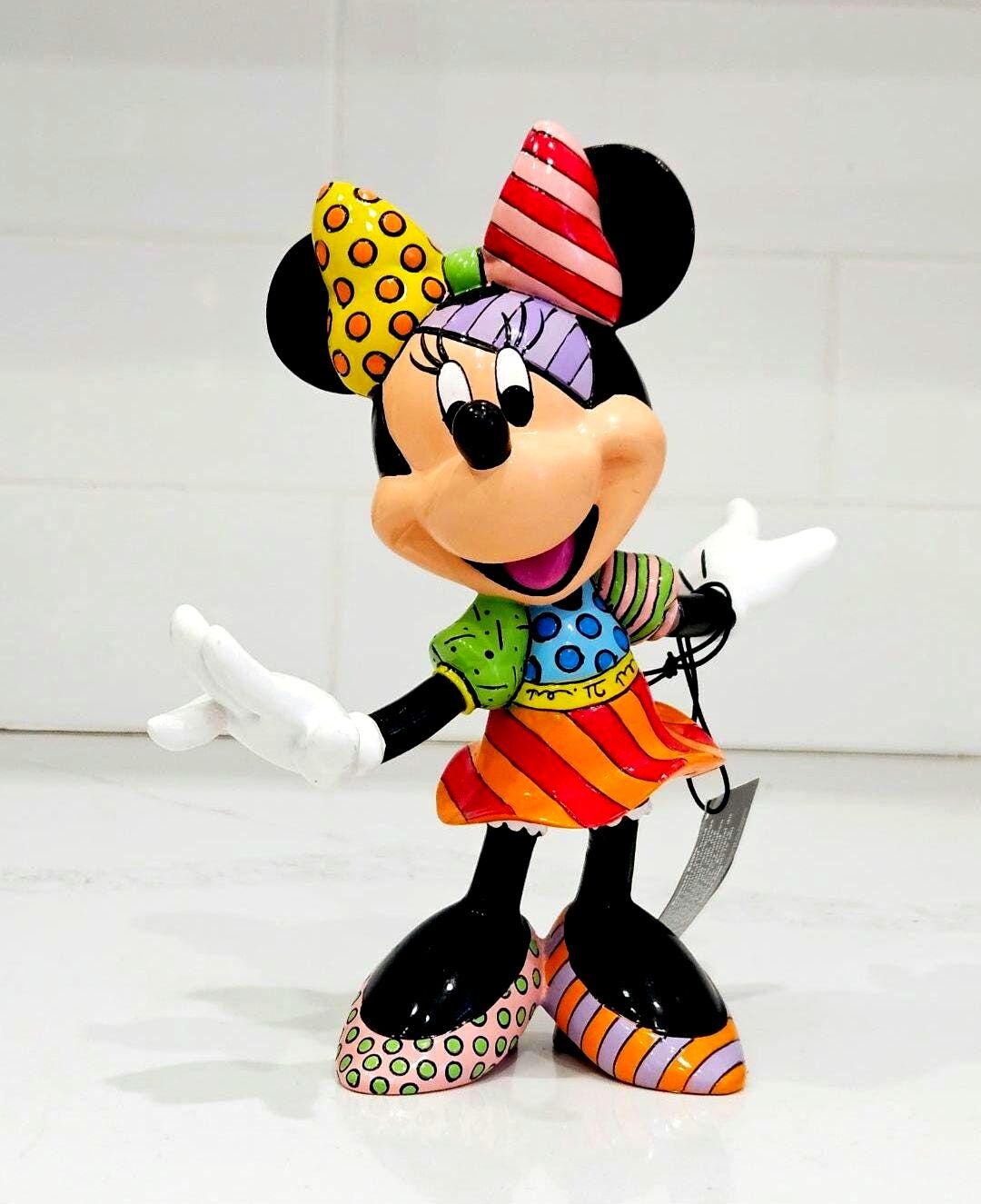 AUTHENTIC ROMERO BRITTO Minnie Mouse 8 Inch Figurine - Etsy