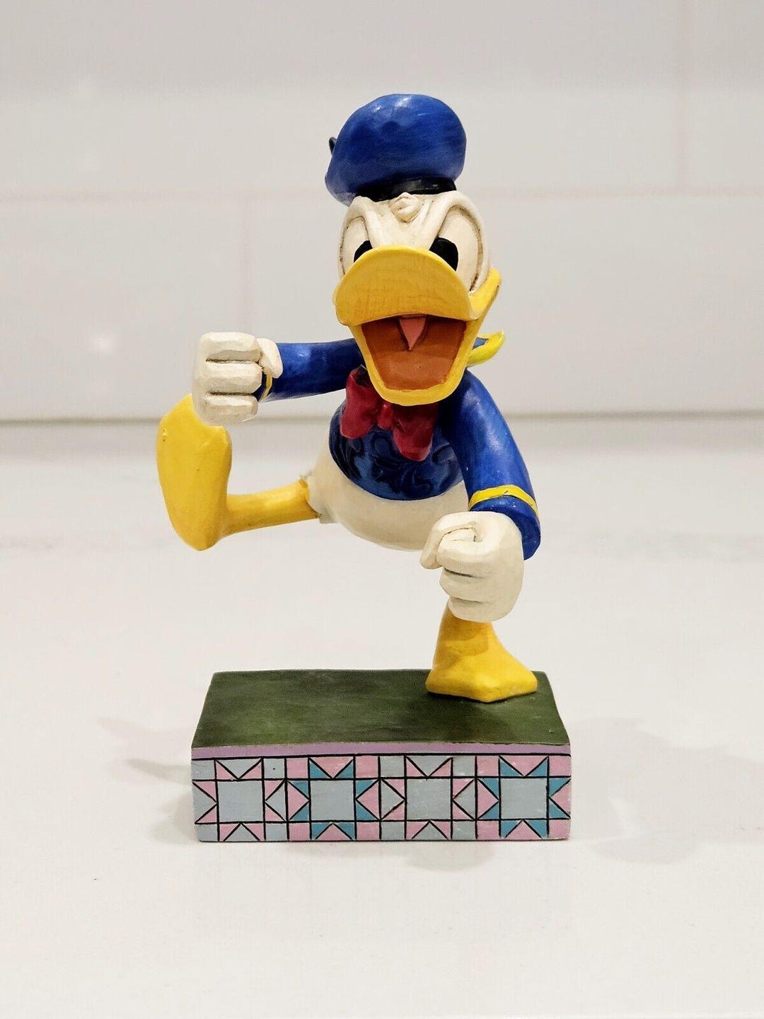 Disney Traditions Jim Shore fowl Temper Donald Duck Figurine 4032856 ...