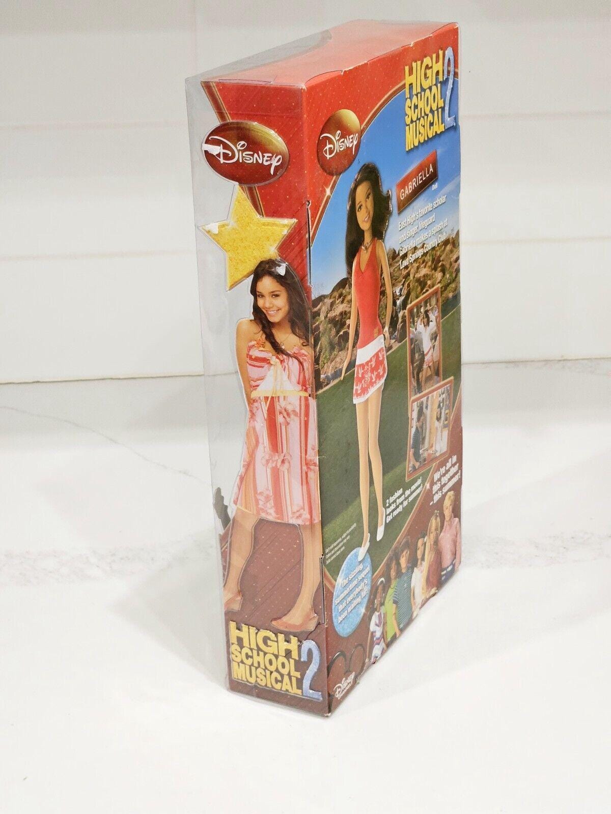 2007 Mattel Disney's High School Musical 2 Gabriella Doll Lifeguard New ...