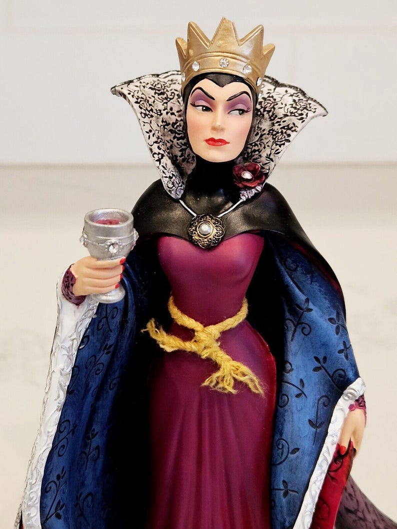 Disney Evil Queen Figurine Hallmark Exclusive 8 Tall Rare Collectible ...