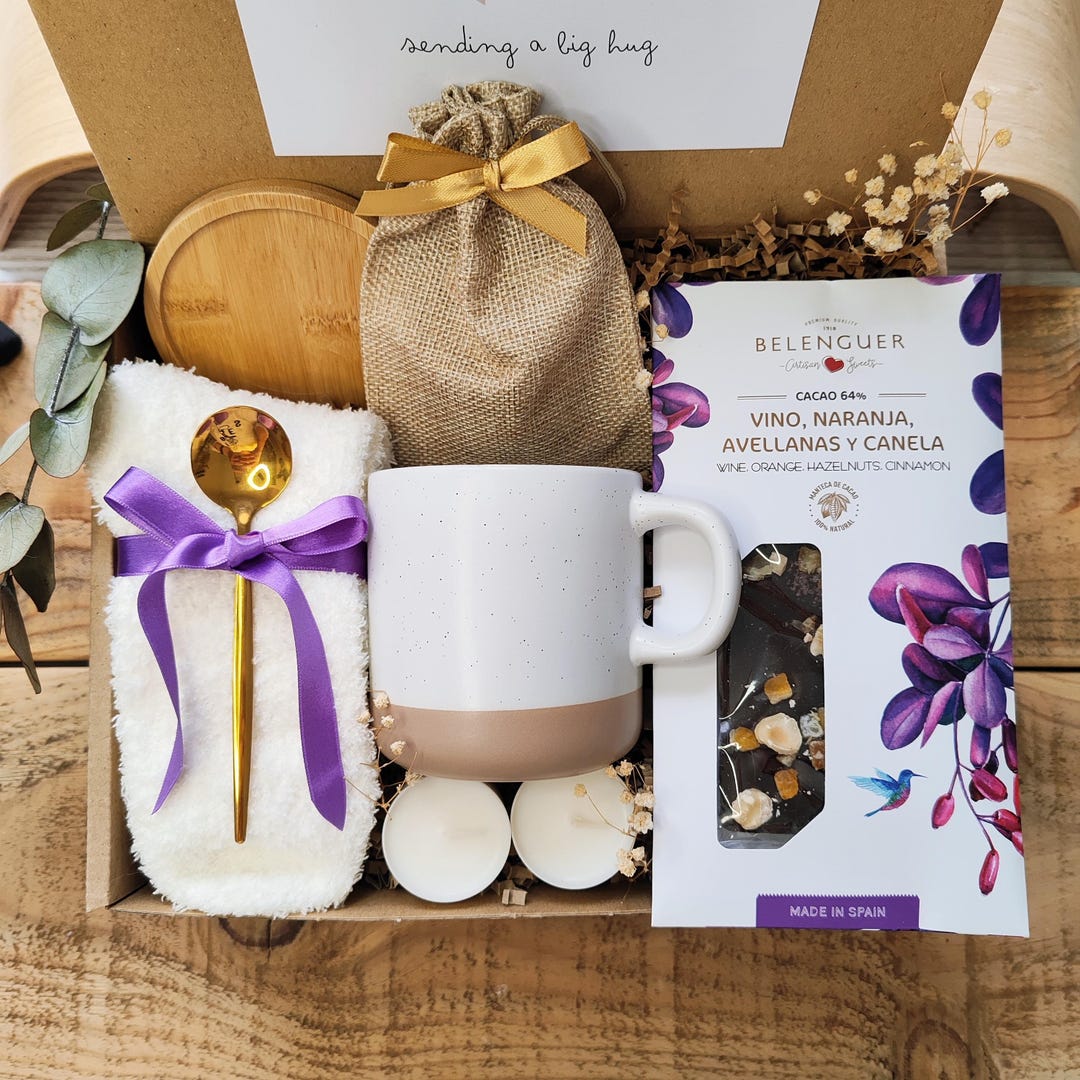 Condolence Gift Box With Artisanal Premium Chocolate, Grief Care ...