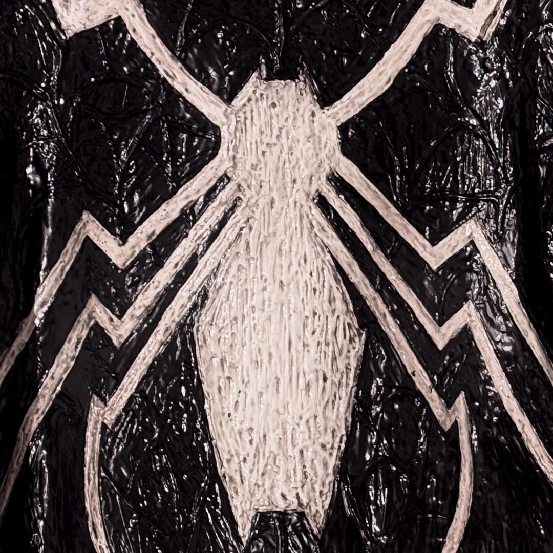Fully 3D Painted Venom Cosplay Suit - Etsy