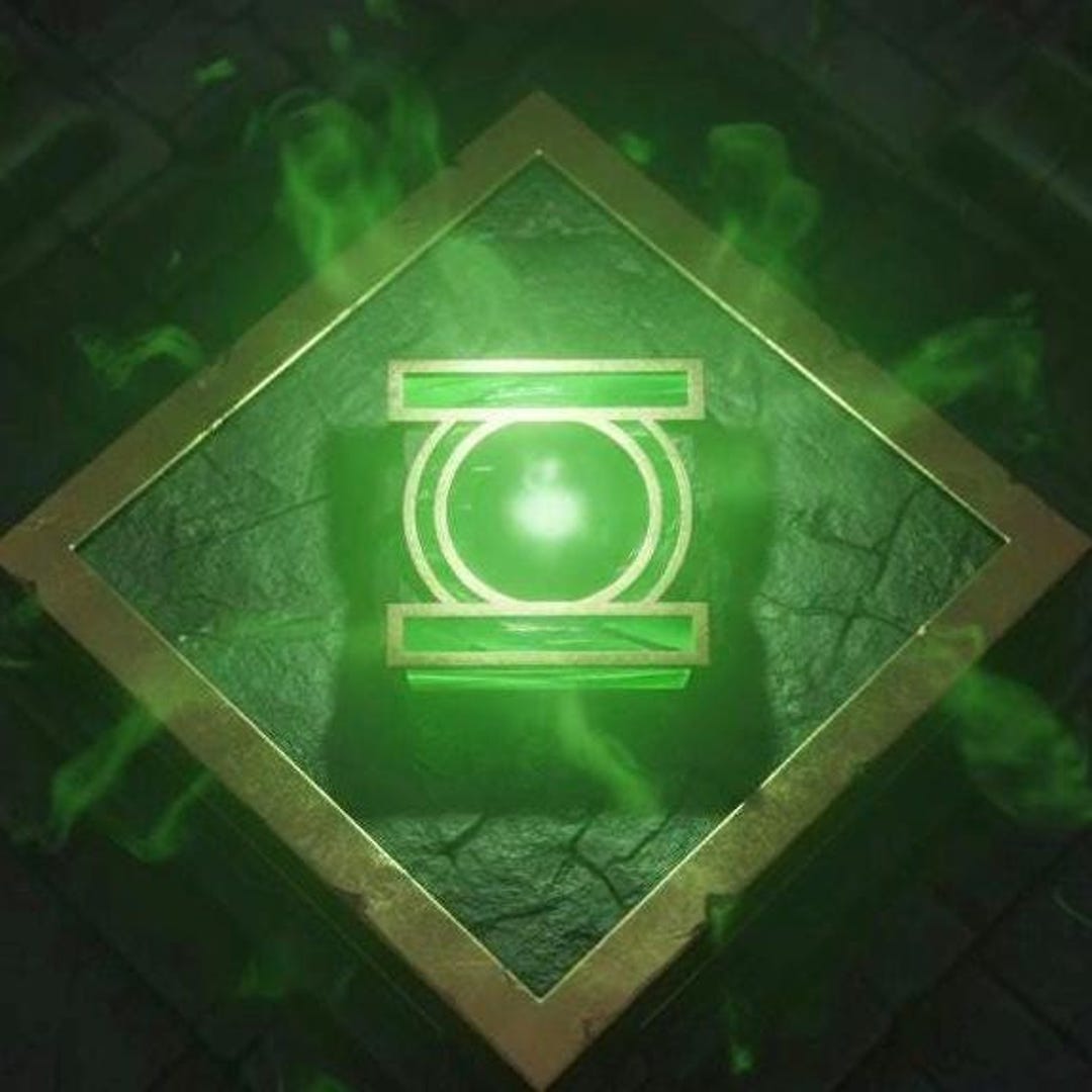 DC Studios “lanterns” Hal Jordan Ring Version 2 Updated - Etsy