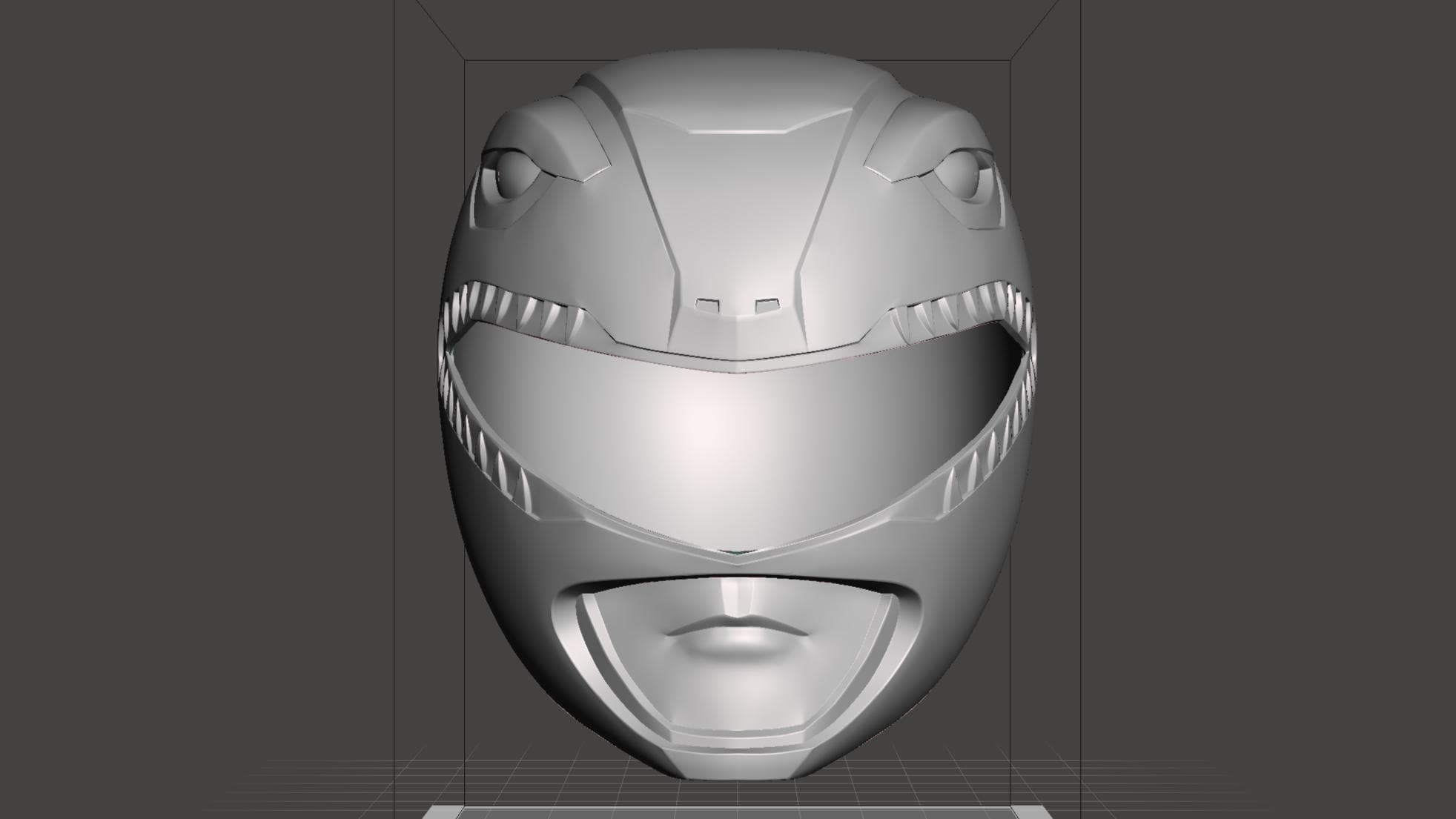 Mighty Morphing Power Rangers - Red Ranger Helmet - 3D Printing Files ...