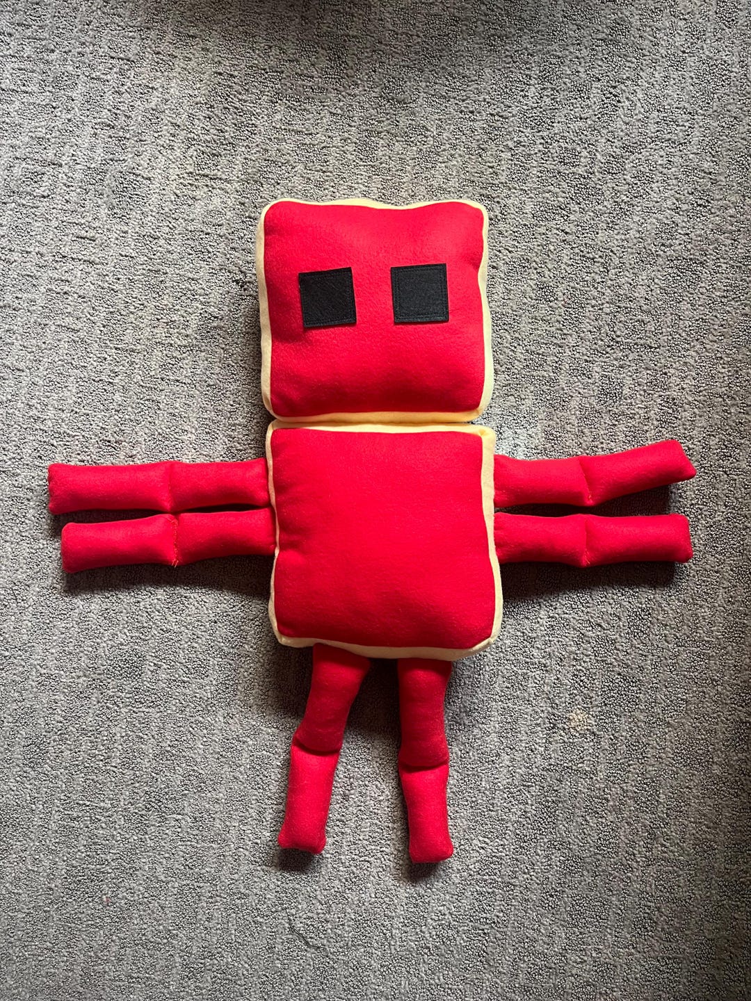 Cyvertoy Squishy Red and Yellow - Etsy