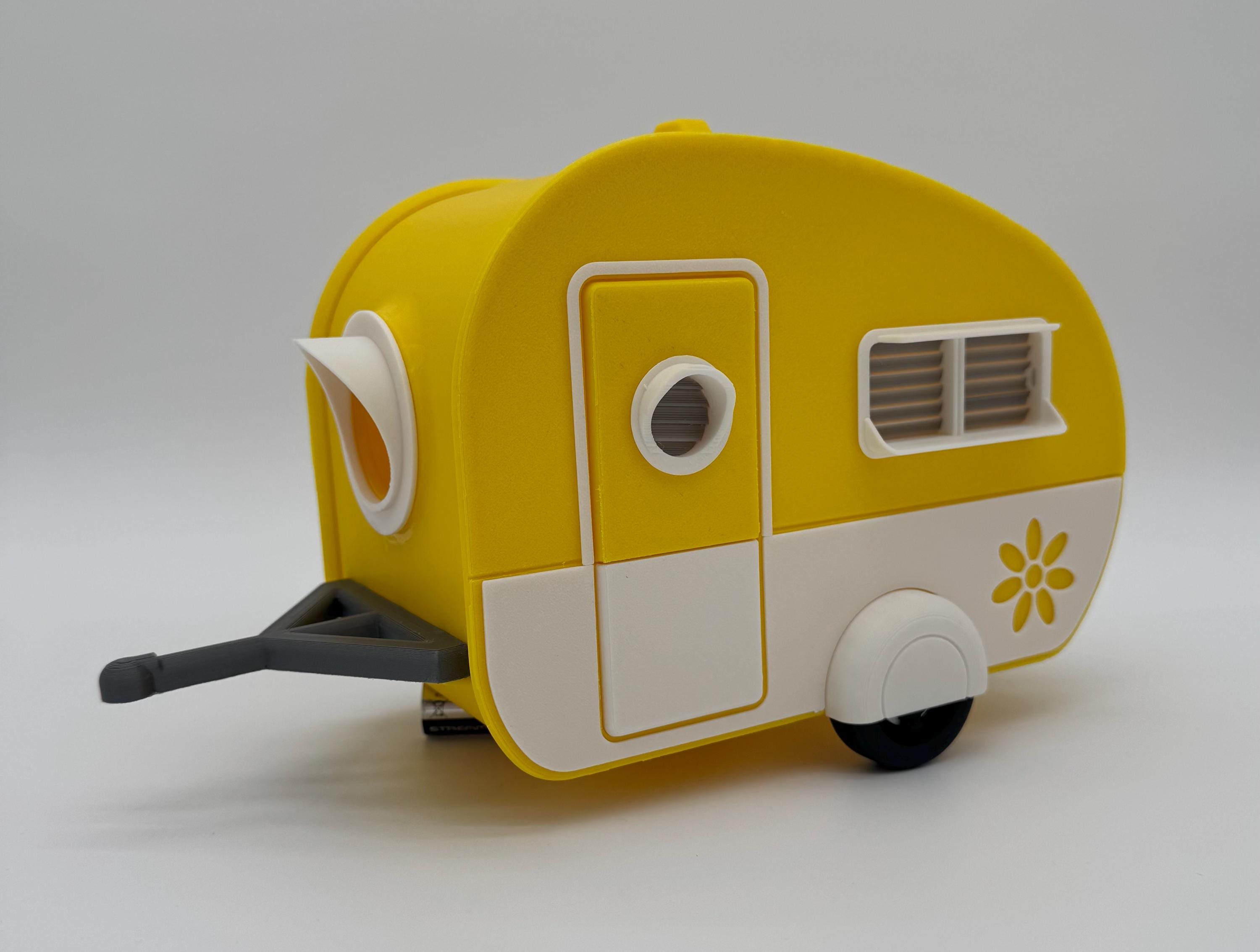 Retro Camper Birdhouse – 3D Printed PLA RV Bird House – Unique Outdoor ...