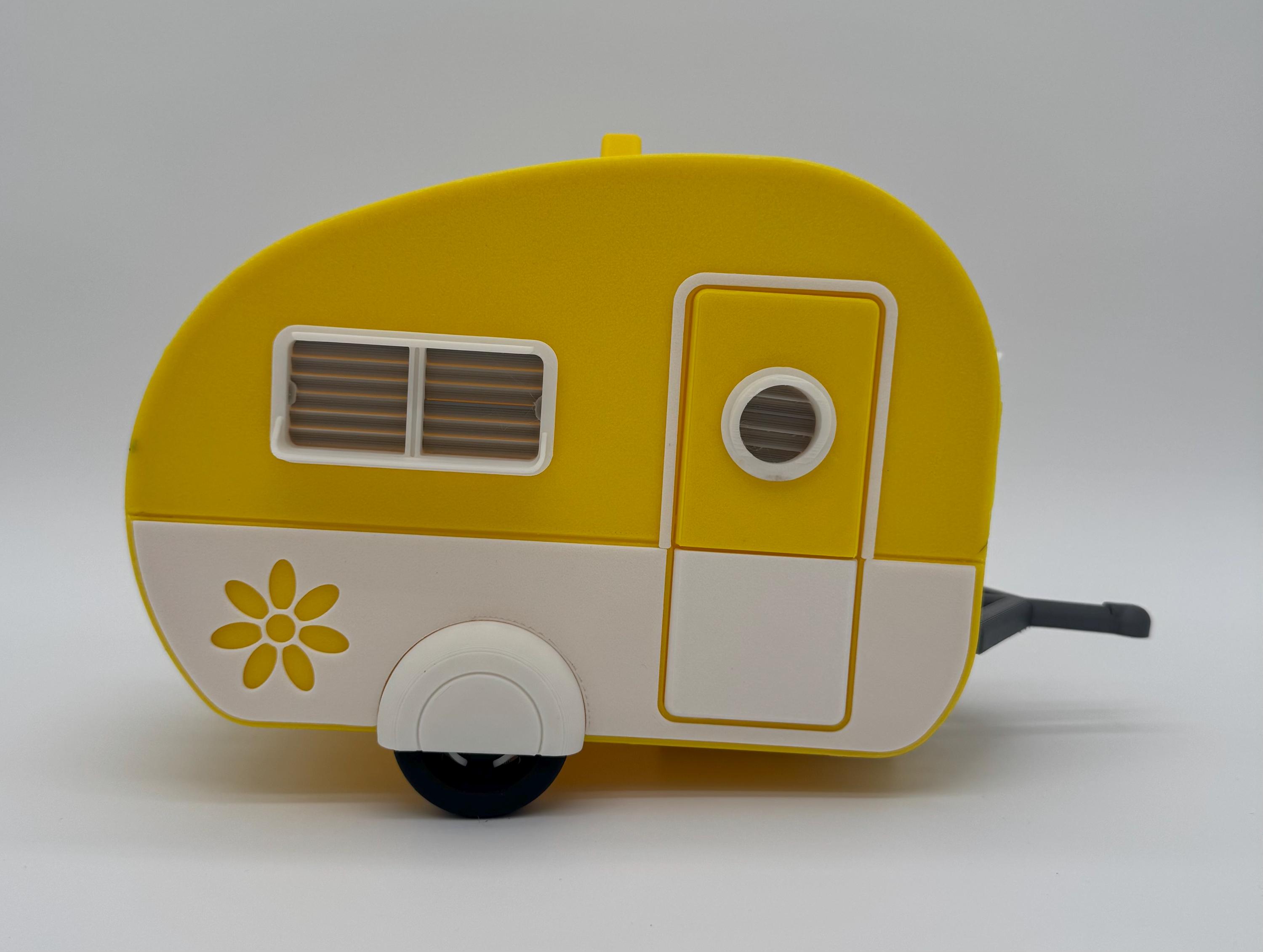 Retro Camper Birdhouse – 3D Printed PLA RV Bird House – Unique Outdoor ...