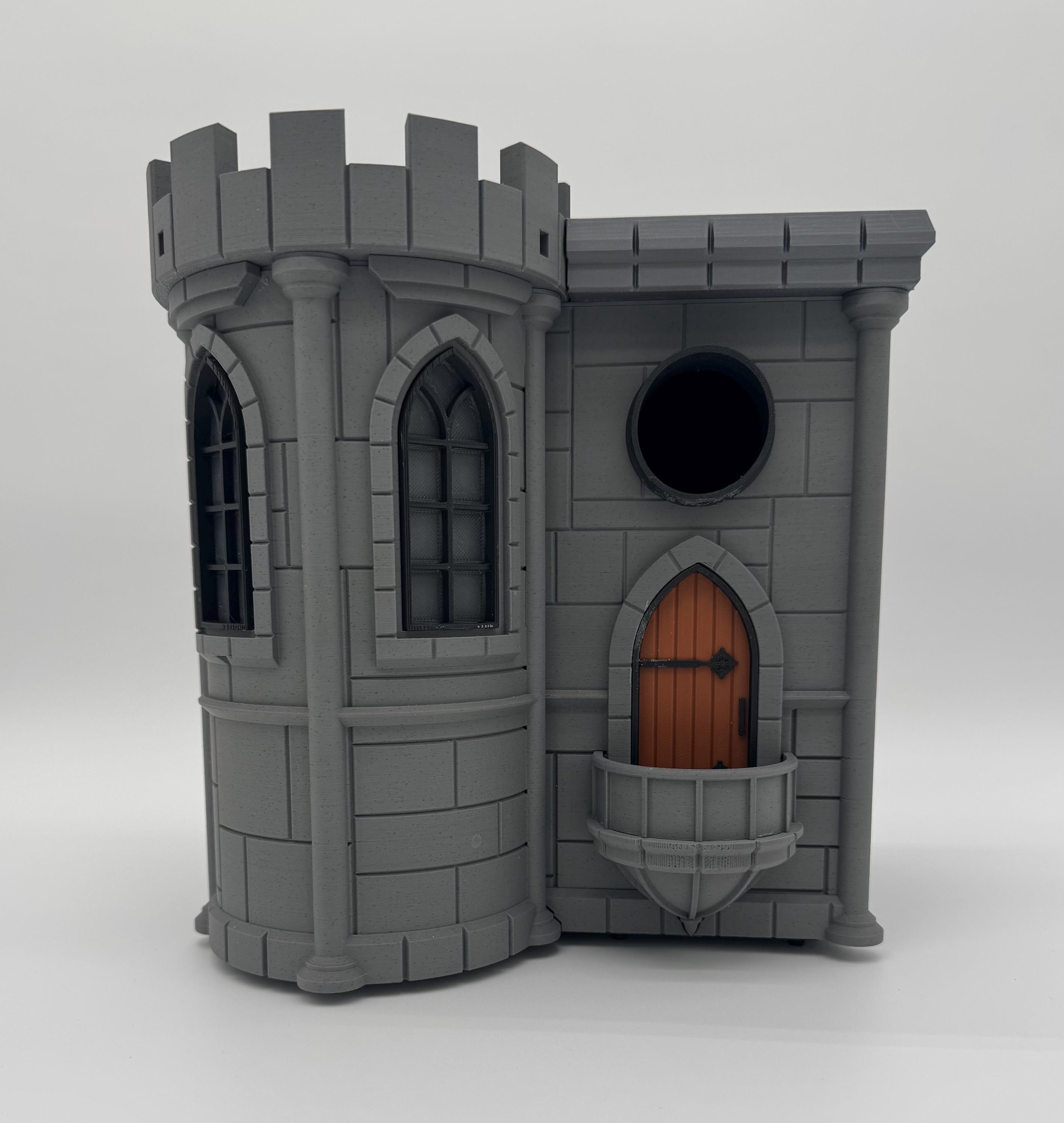 3D Printed Castle Birdhouse – Fantasy-themed Birdhouse – Unique Outdoor ...