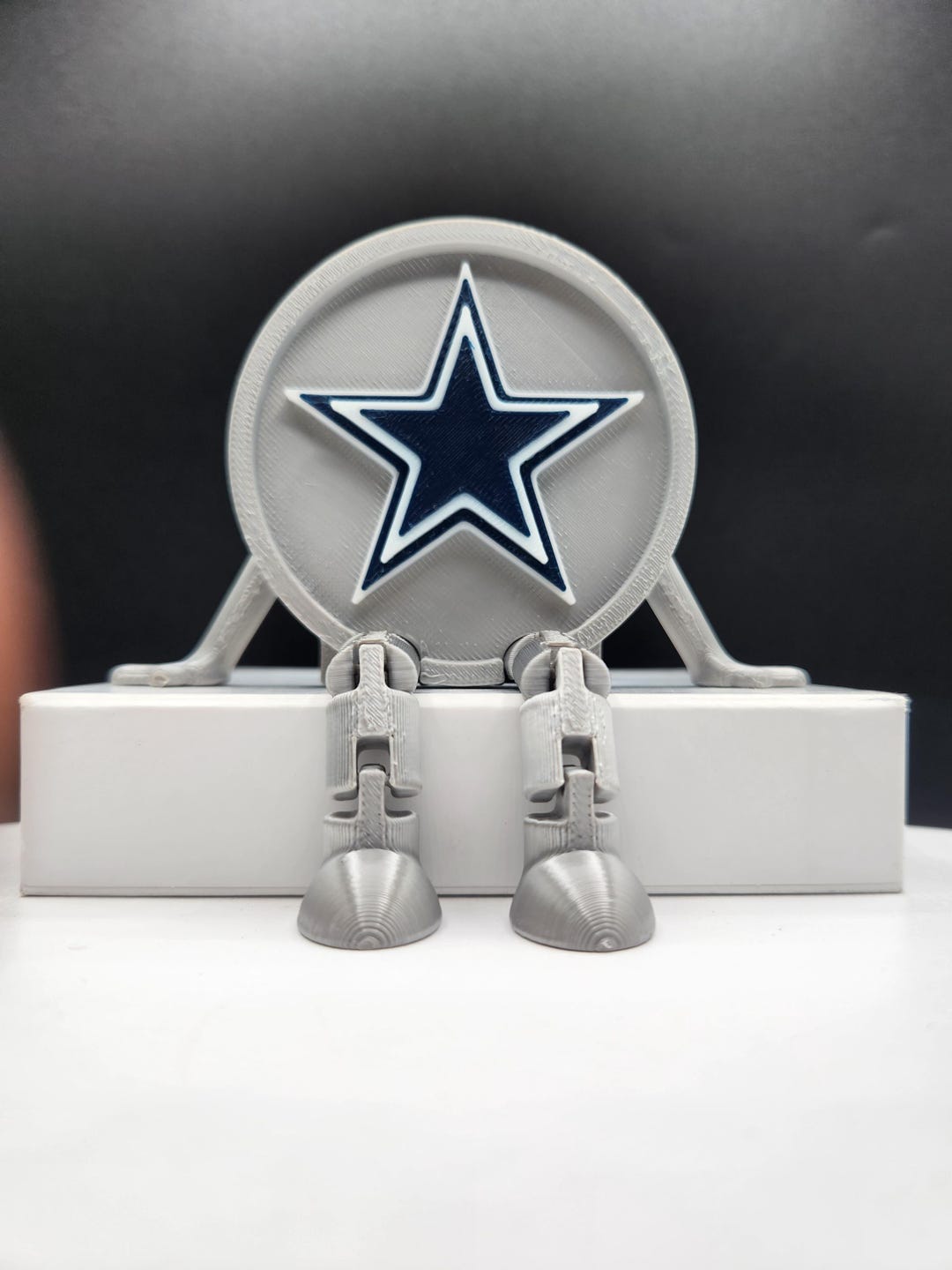 3D Printed Little Dallas Cowboys Buddy – Articulated Figure, 3” Tall ...