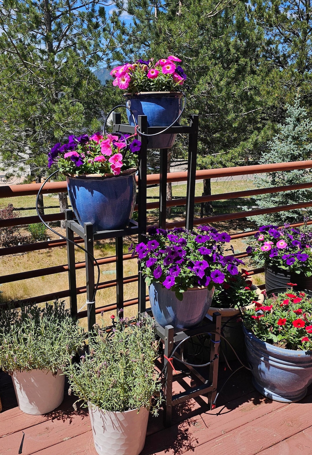 3 Tier Rust Proof Aluminum Metal Indoor Outdoor Plant Stand Kit - Etsy