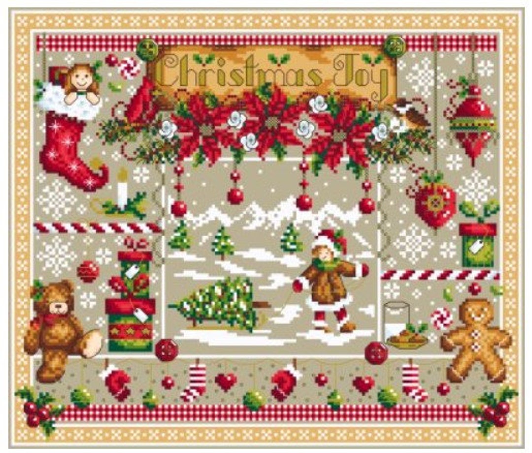 Shannon Christine - Christmas Joy - Cross Stitch Pattern - Etsy
