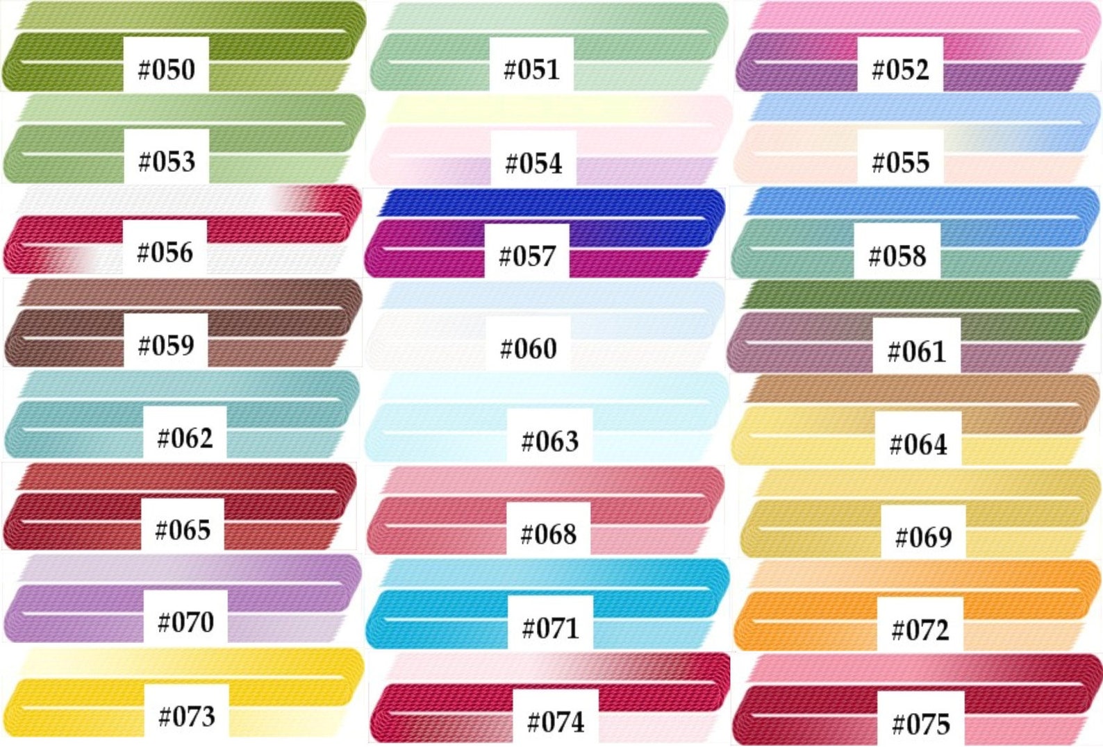 Edmar Brazilian Embroidery Threads Size CIRE' Colors - Etsy