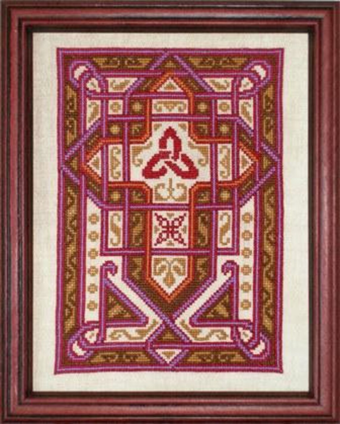 Ink Circles - Cross for Anne - Cross Stitch Pattern - Etsy