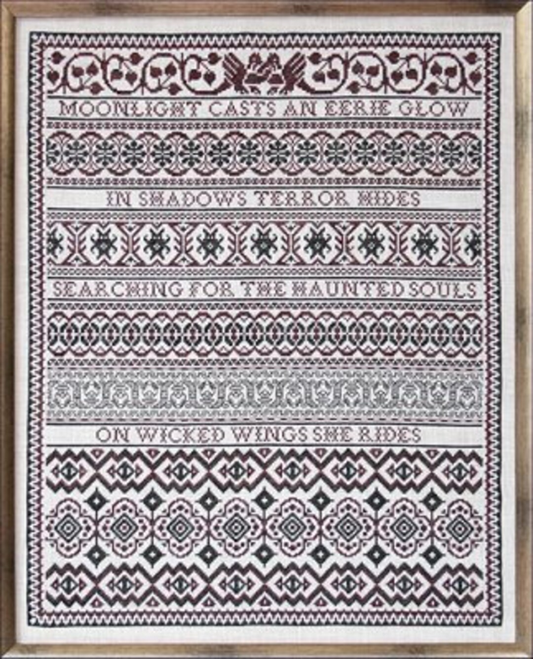 Sampler Cove - Thriller - Cross Stitch Pattern - Etsy