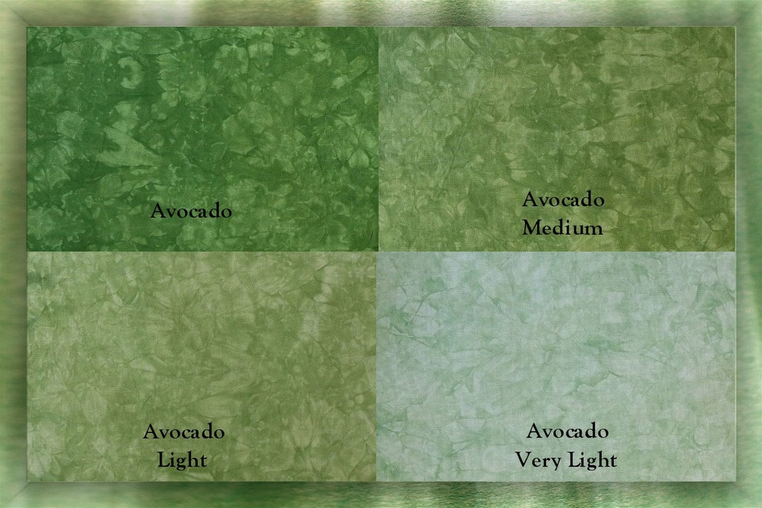 Hand-dyed 14 Ct, 16 Ct, 18 Ct Aida Cloth, Avocado - Garibaldi's Needle ...