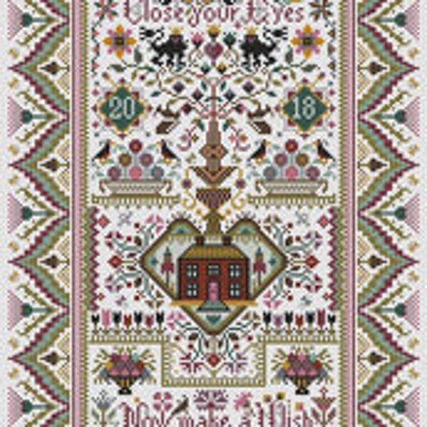 Long Dog Samplers Cross Stitch - Etsy