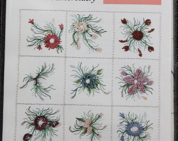 Nine Flower Sampler 1 Brazilian Embroidery Kit 1821B vibrant Edmar ...