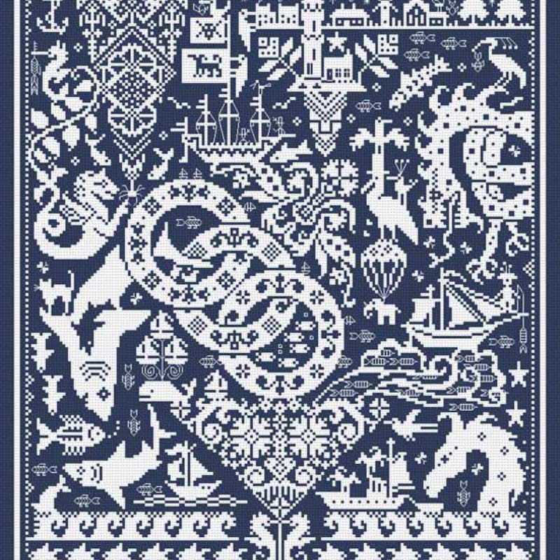 Long Dog Samplers - Etsy