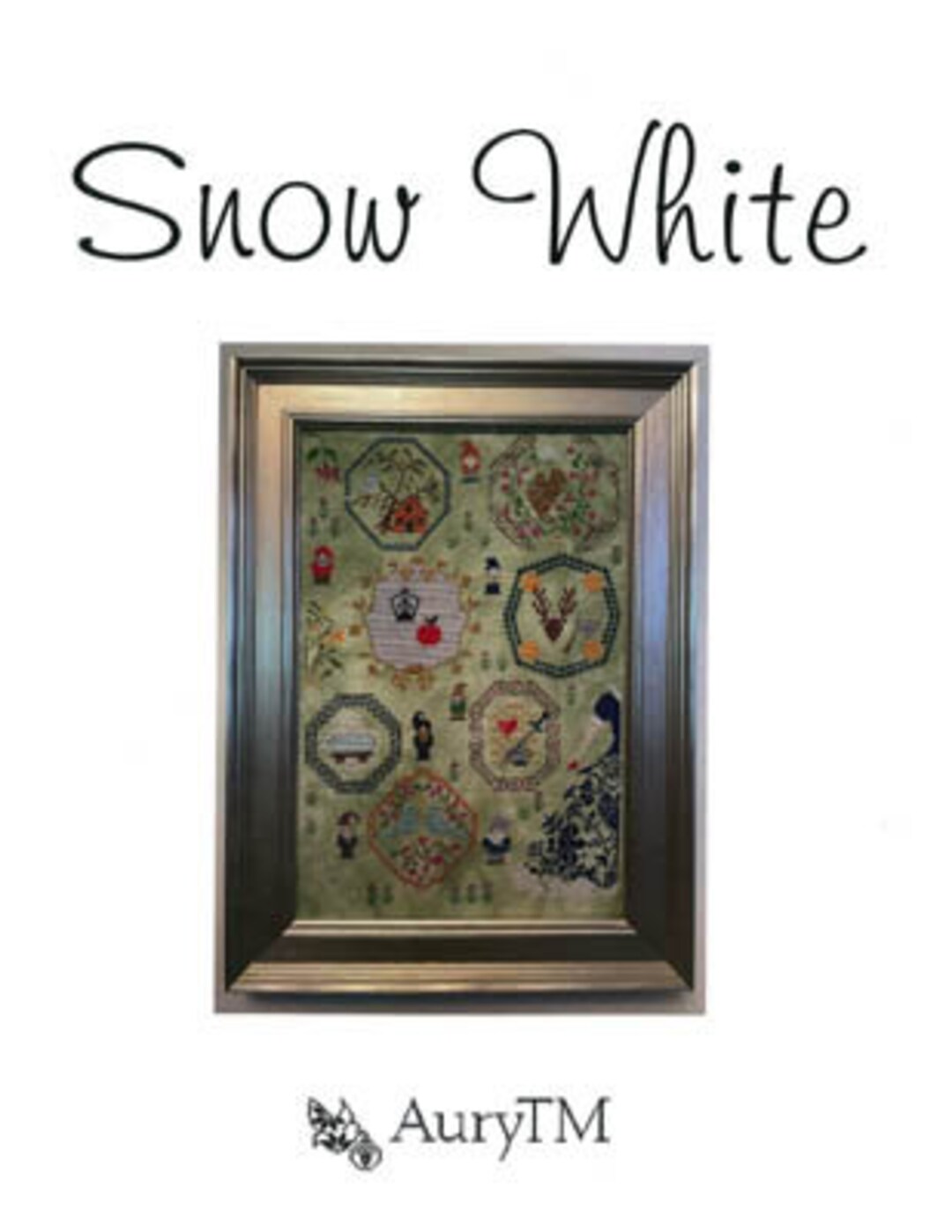 Aury TM Designs - Snow White - Cross Stitch Pattern - Etsy
