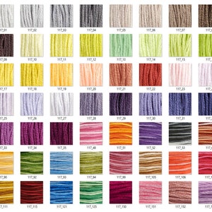 DMC Floss Six Strand 893-996 choose Color - Etsy