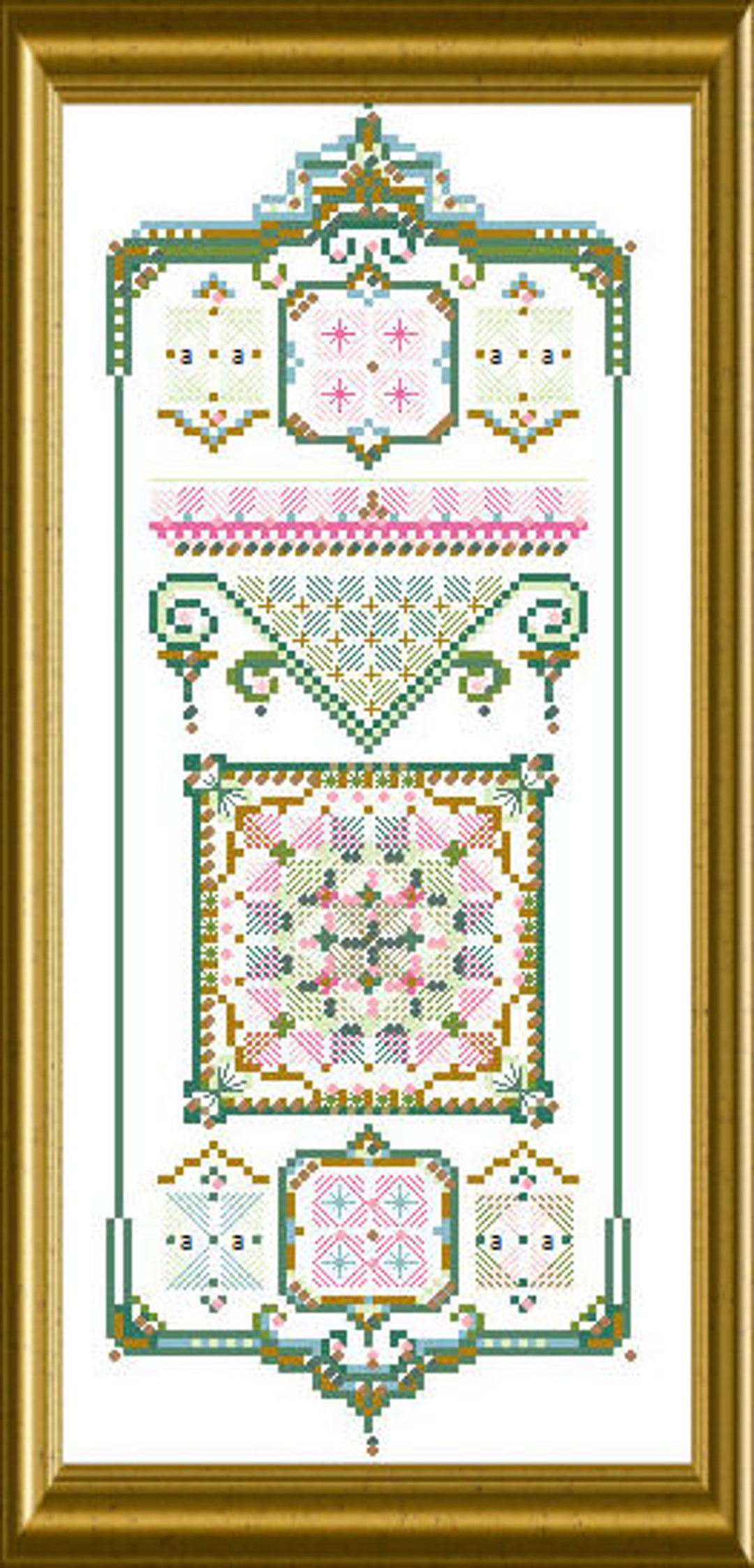 Chatelaine Design - Workshop 05 - Scotch Stitches - Cross Stitch ...