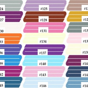 Edmar Brazilian Embroidery Threads - Size CIRE' - Colors #100 - #149 ...