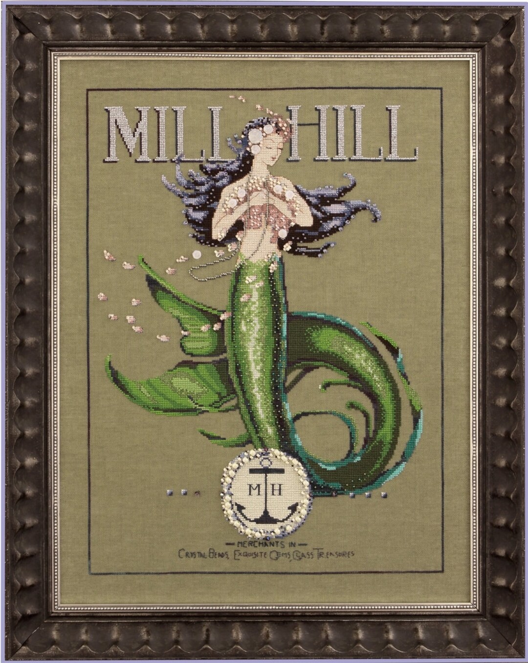 Merchant Mermaid Mirabilia Chart and Embellishment Package Sold ...