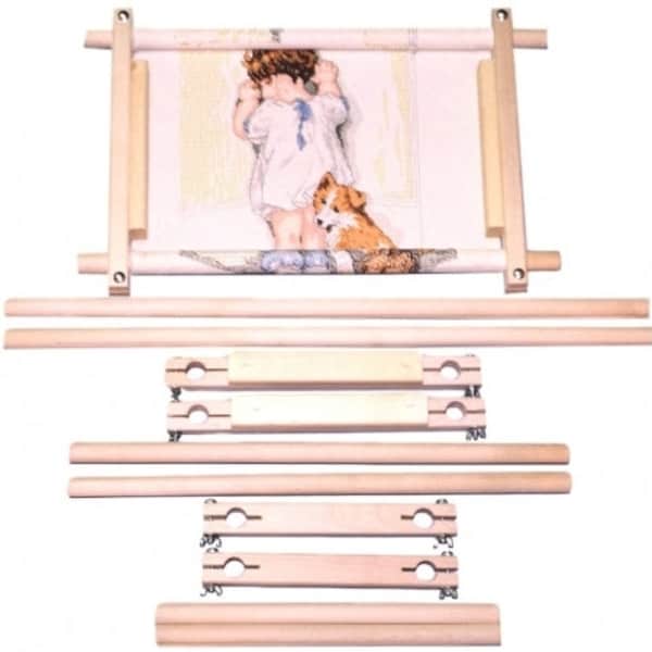 Cross Stitch Split Rail Scroll Frames - Etsy