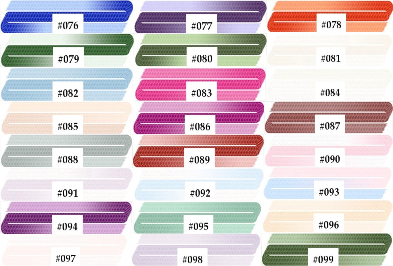 Edmar Brazilian Embroidery Threads - All Weights Available, Boucle ...