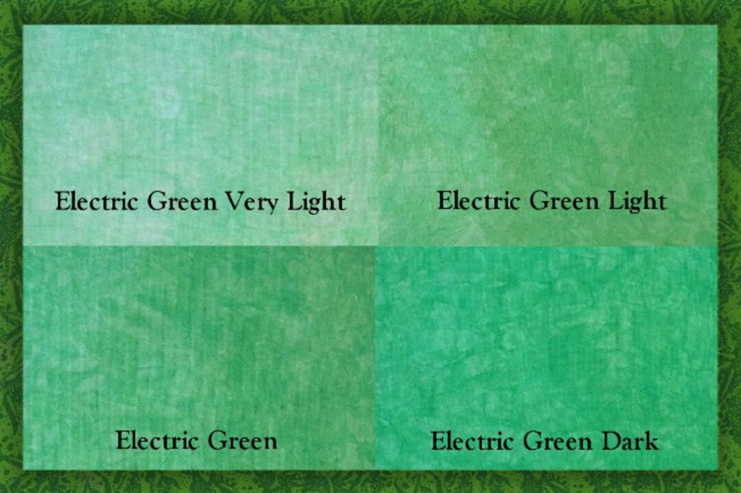 Hand-dyed 14 Ct, 16 Ct or 18 Ct Zweigart Aida Cloth, Electric Green ...