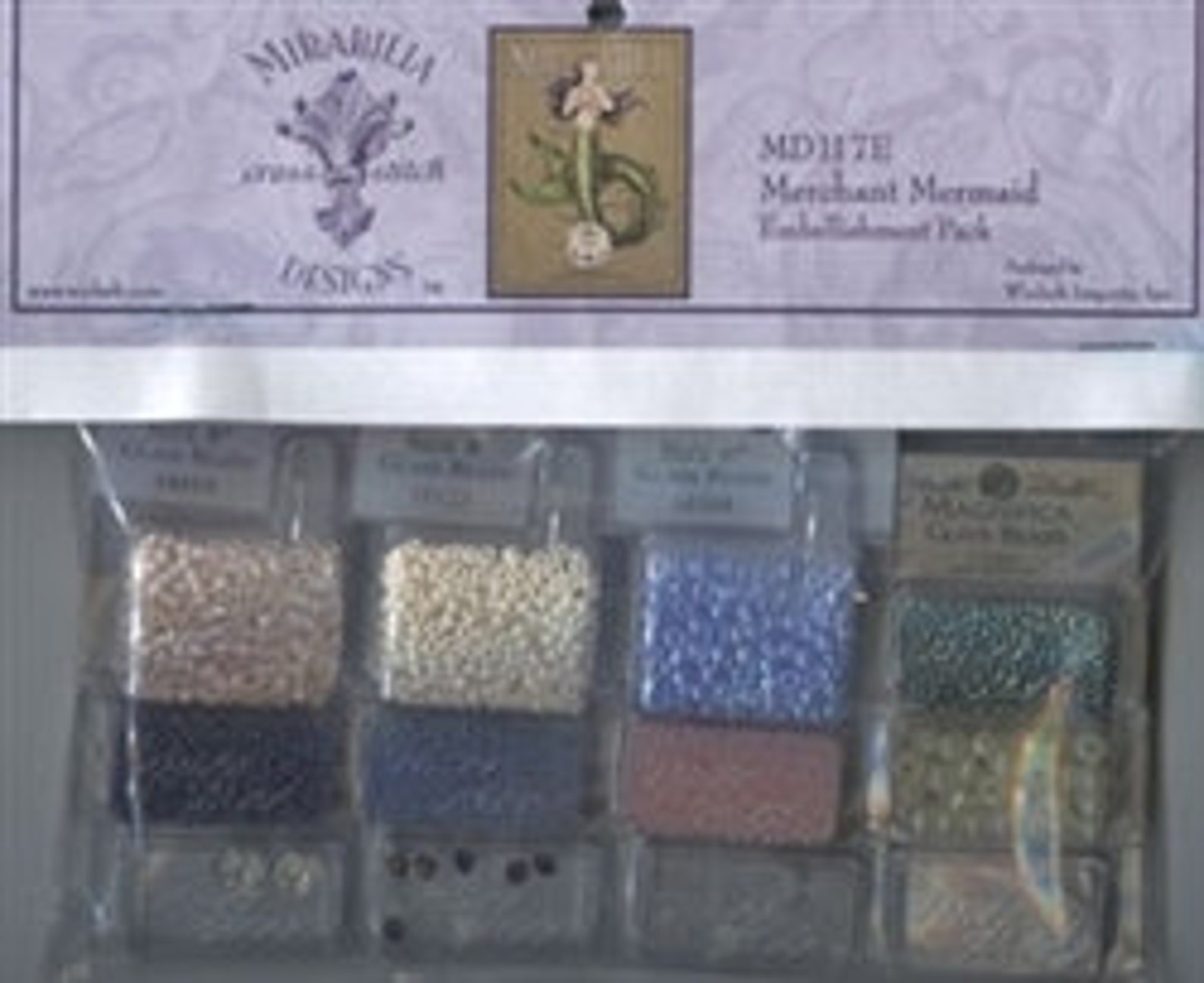 Merchant Mermaid Mirabilia Chart and Embellishment Package - Etsy