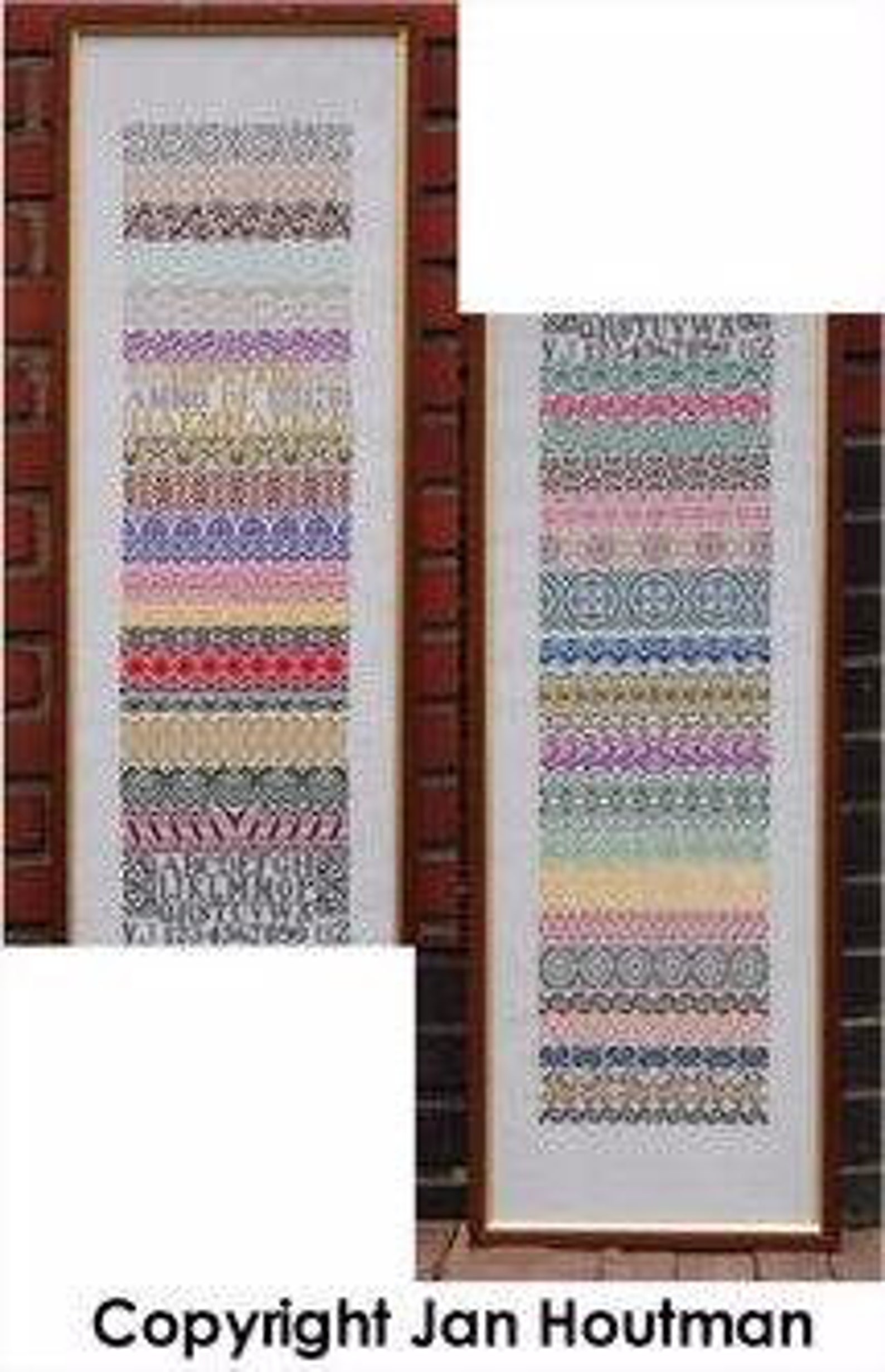 Jan Houtman Designs Rainbow Borders Pattern - Etsy