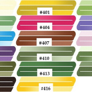 Edmar Brazilian Embroidery Threads - Size CIRE' - Colors #301 - #416 ...