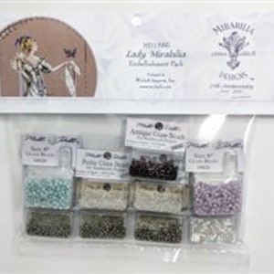 MD158 - Lady Mirabilia - Mirabilia Chart and Embellishment Package ...