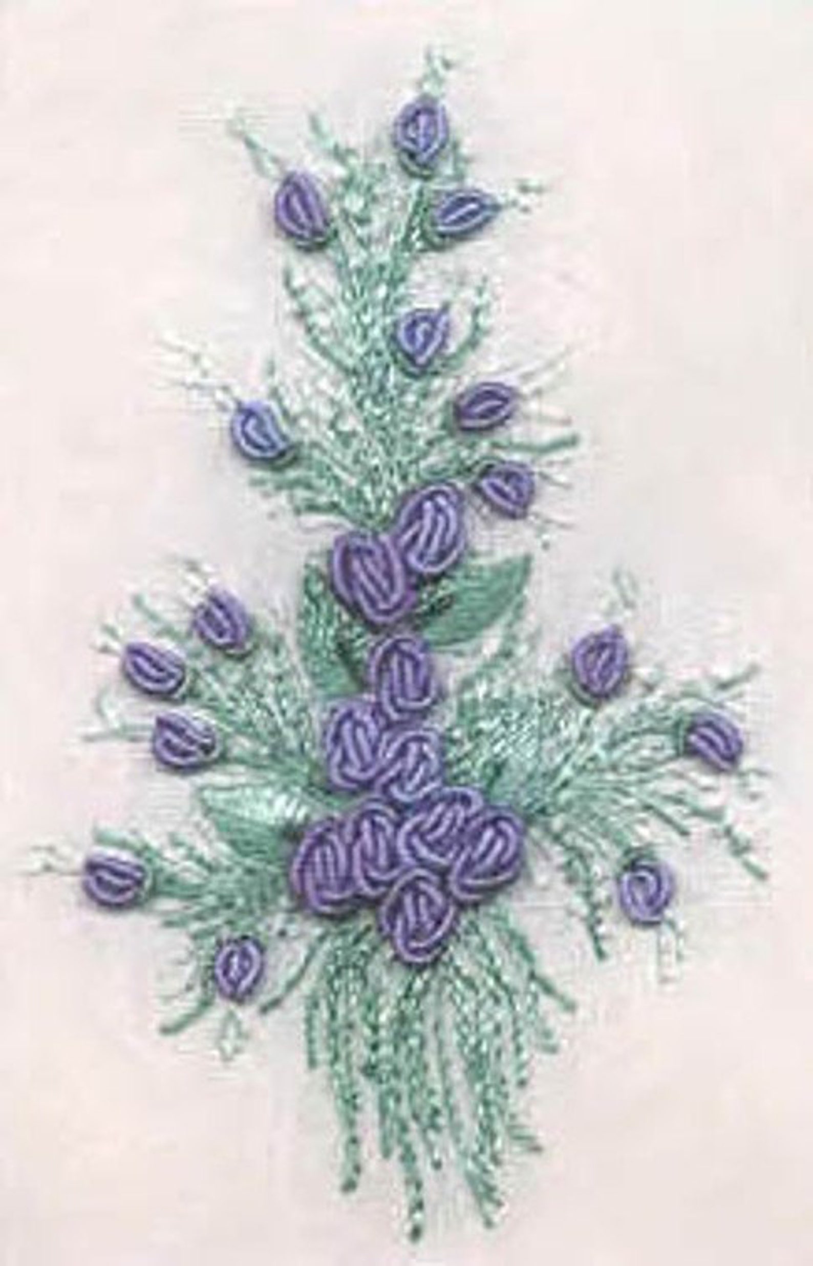 Rolled Rose Bouquet Brazilian Embroidery Kit 5103 Edmar - Etsy