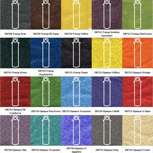 Miyuki Delica Size 11/0, Seed Beads, Colors DB630-DB732, 7.2 Gram Tubes ...