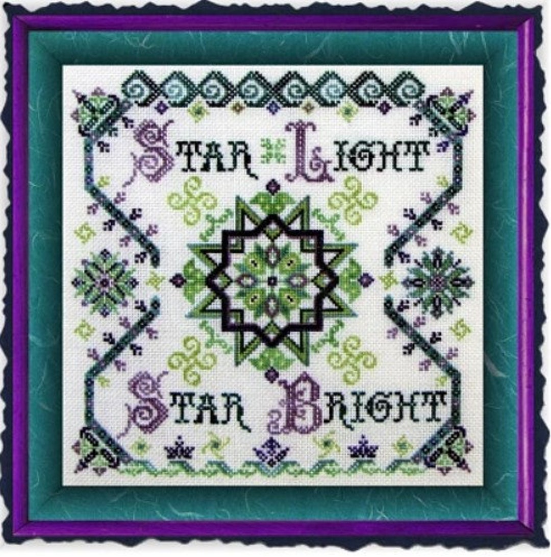 Tempting Tangles Twilight Star Light Pattern or Silk Pack - Etsy