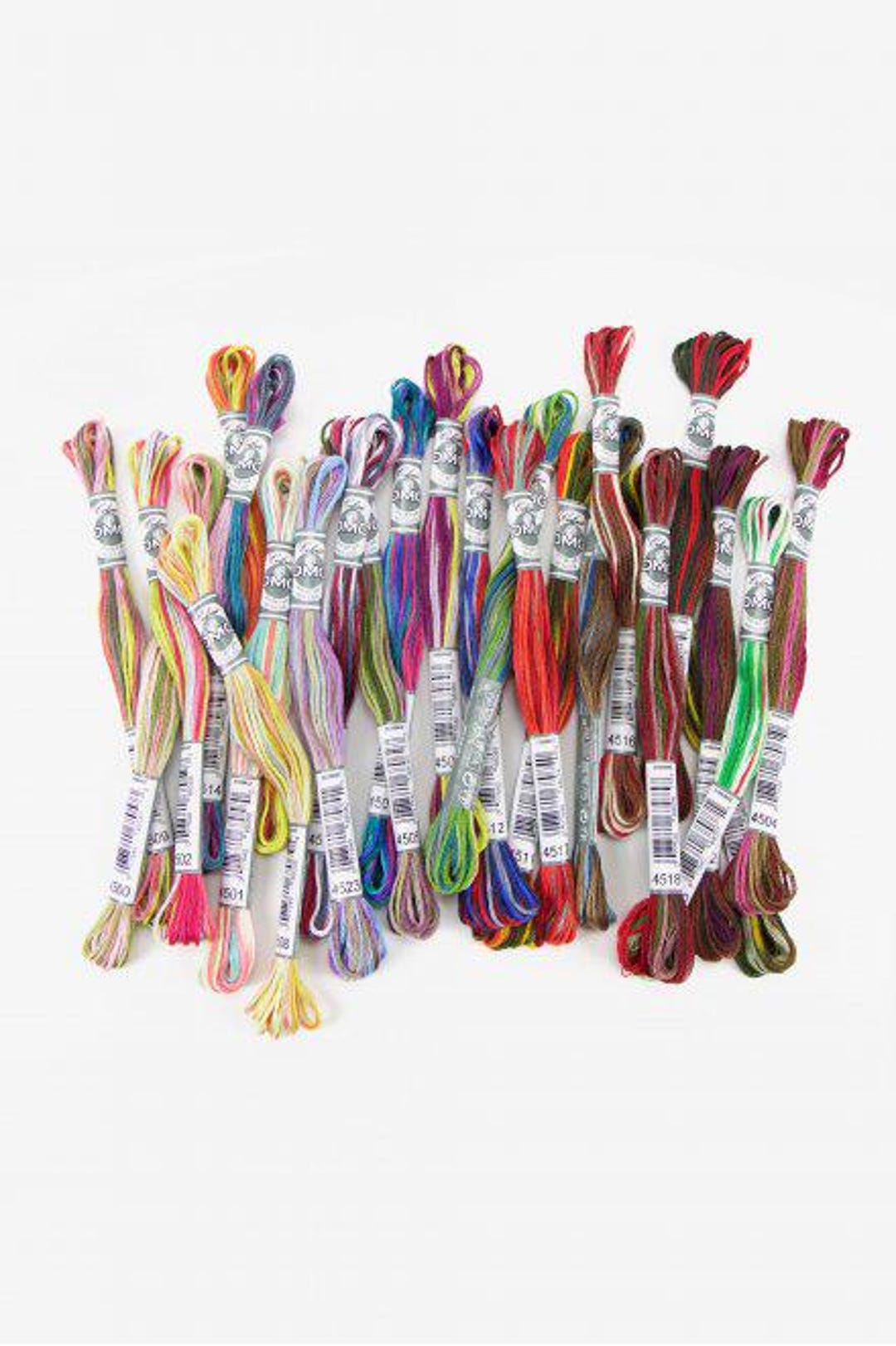 DMC Coloris (variegated) Floss Six Strand Skeins - Complimentary ...