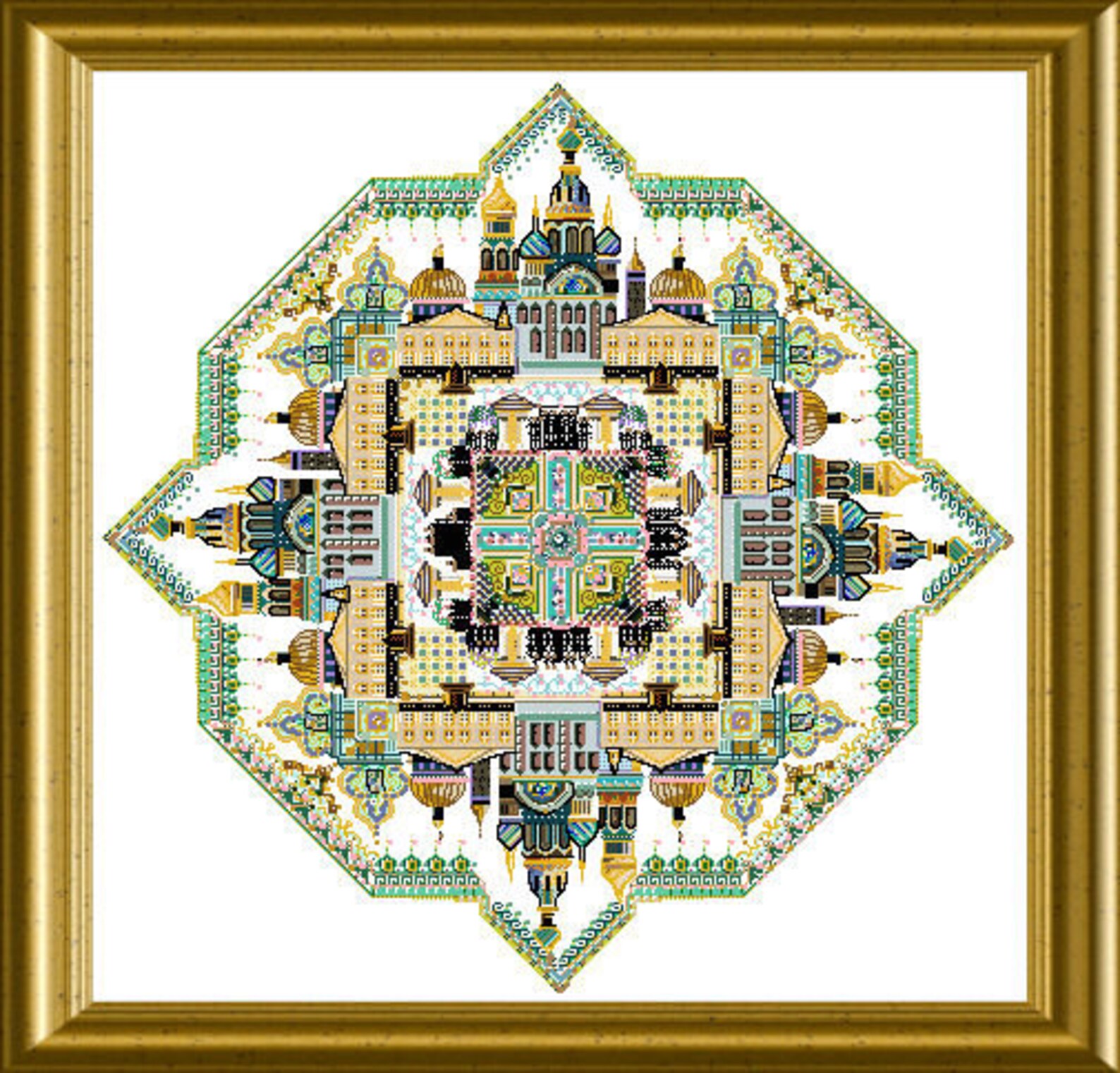Chatelaine Design - White Knights of St. Petersburg - Cross Stitch ...