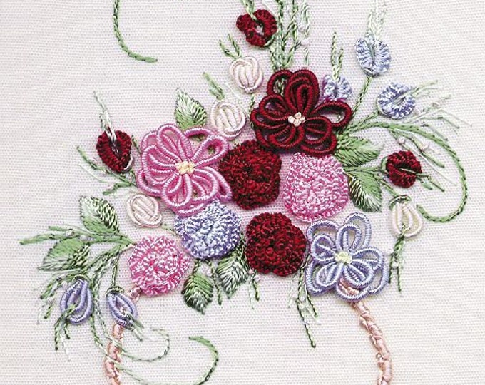 Centerpiece Brazilian Embroidery Kit 1035 Edmar Threads/choose Fabric ...