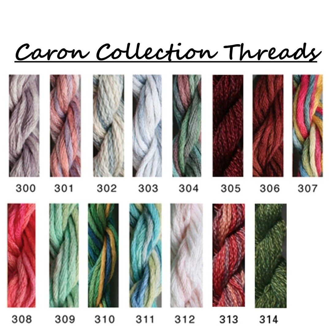 Caron Collection Waterlilies, Wildflowers, Watercolours - Colors 300 ...