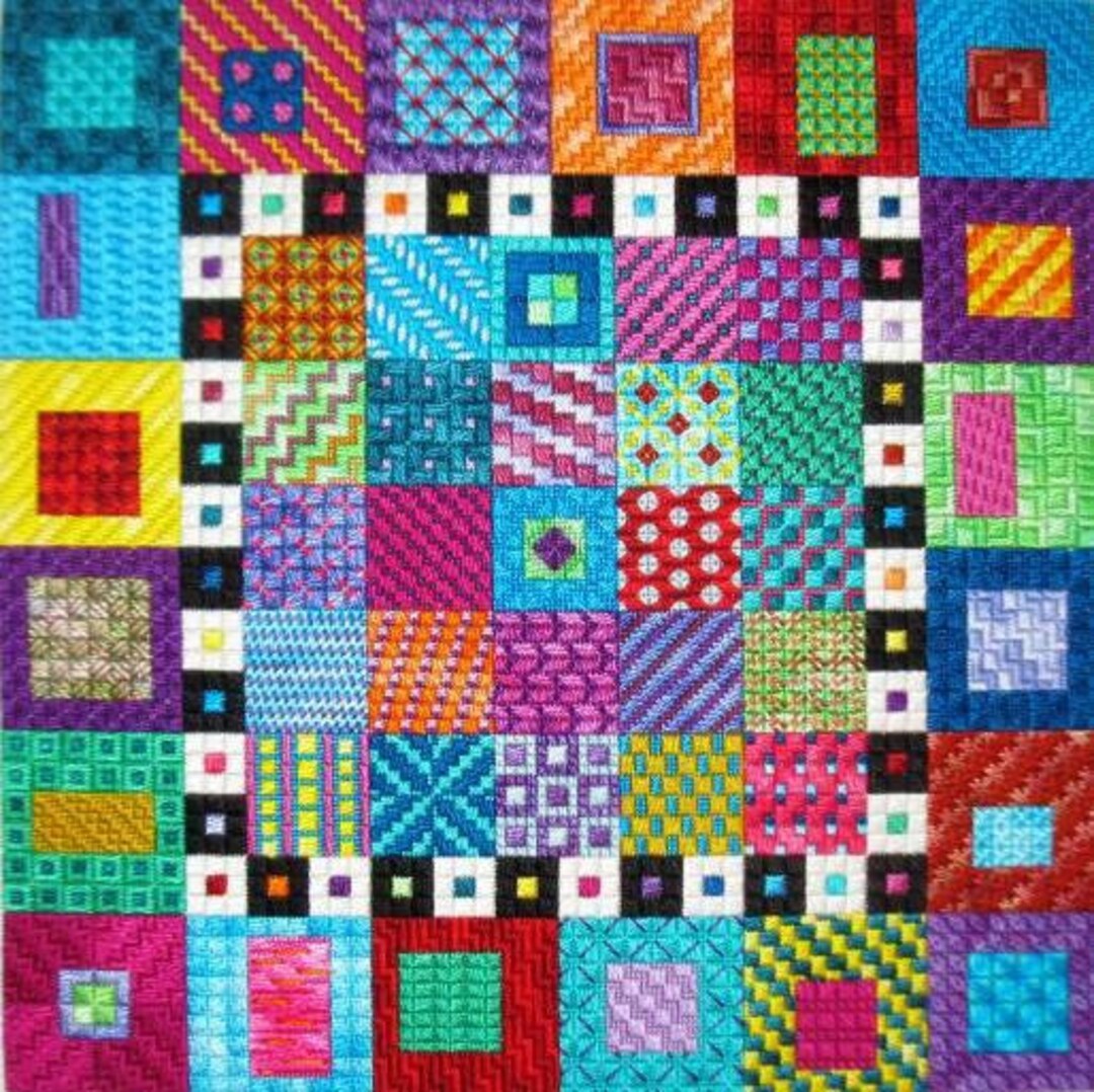 Needle Delights Originals Brilliant Color Pattern And/or Kit - Etsy