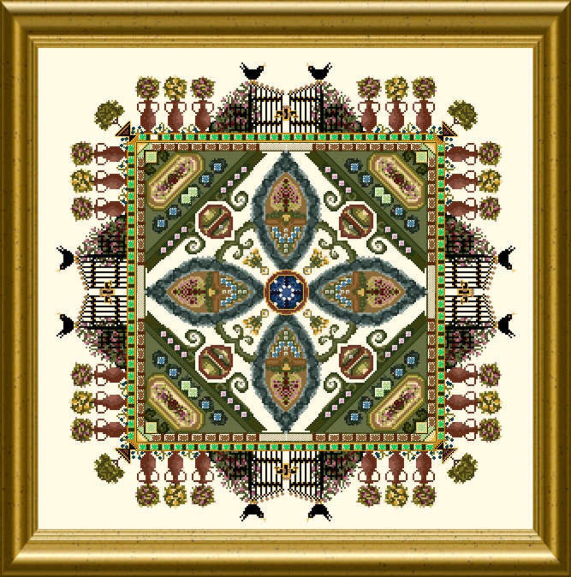 Chatelaine Design - Knotgarden - Cross Stitch Pattern - Etsy