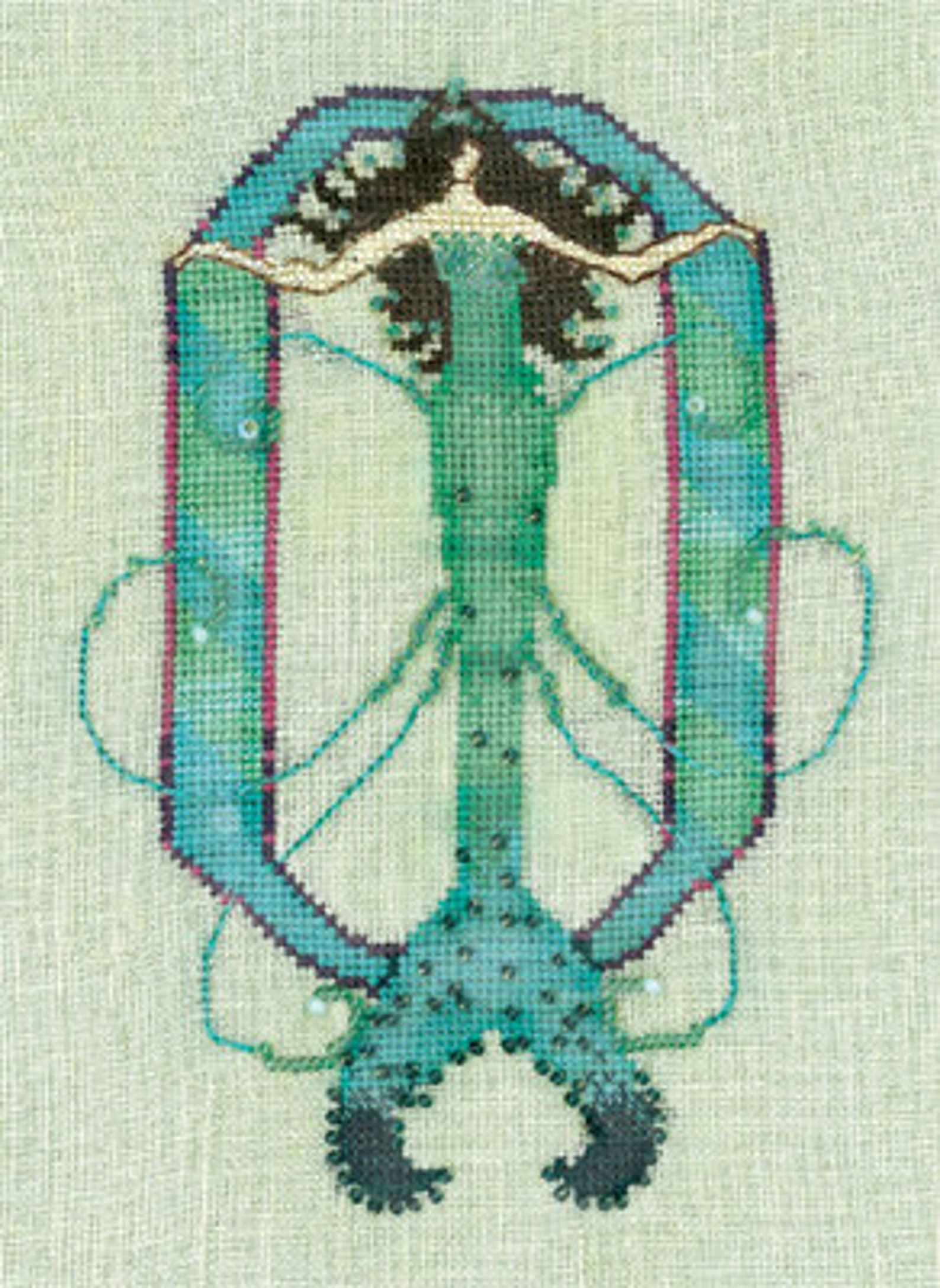 Nora Corbett - Letters From Mermaids - O - Pattern Only - Etsy
