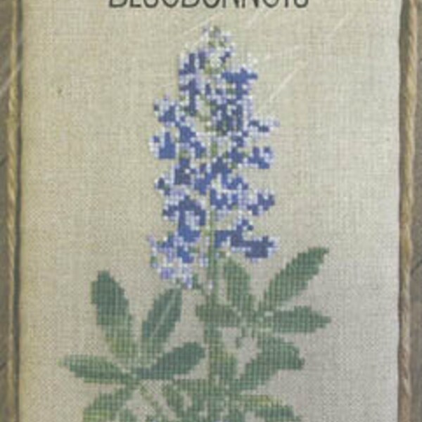 Bluebonnet Cross Stitch - Etsy