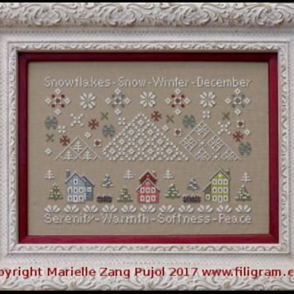 Filigram Cross Stitch - Etsy
